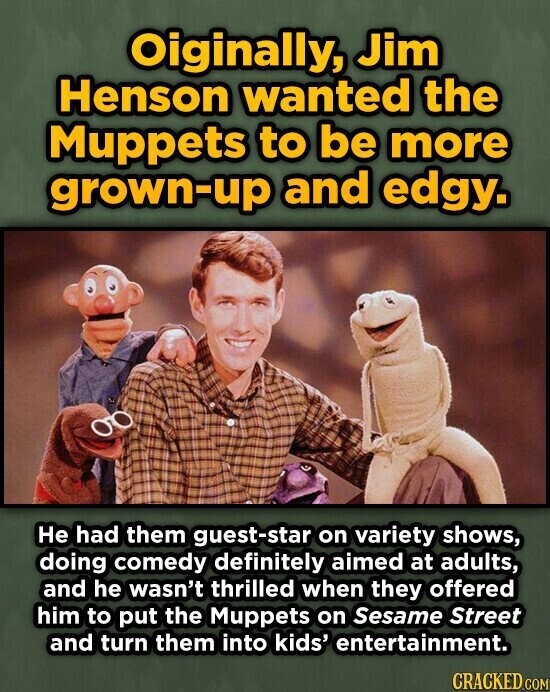 15 Wild Facts About The Muppets, Now That They’re Officially Back ...