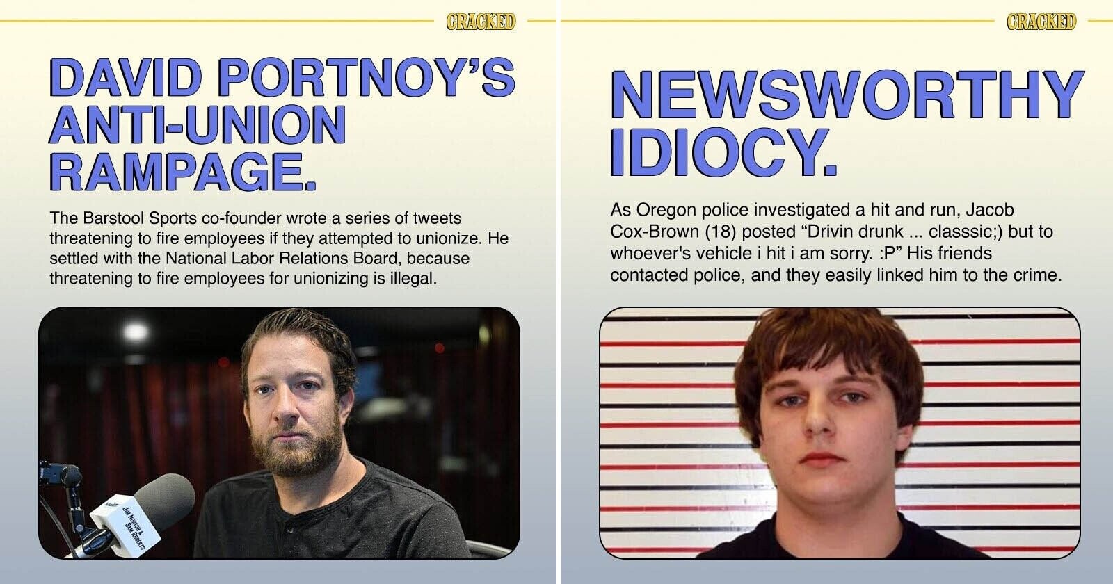 12 Criminal 'Masterminds' Who Made Threats Right Out in the Open ...