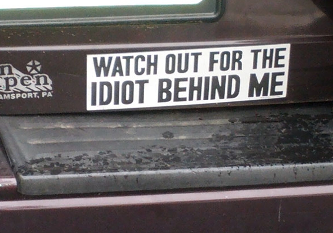 Cars Taking Bumper Stickers to the Next Level | Cracked.com
