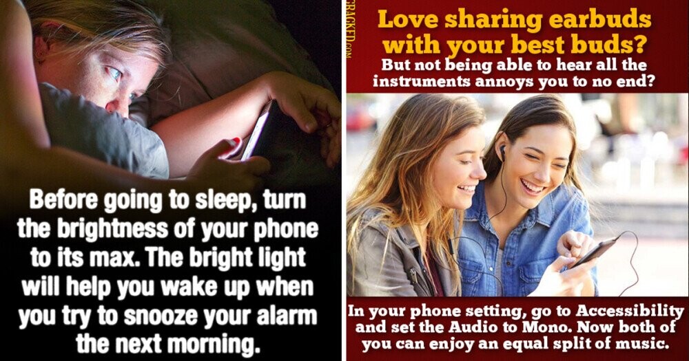 43 Life Hacks That Are Actually Kind of Useful | Cracked.com