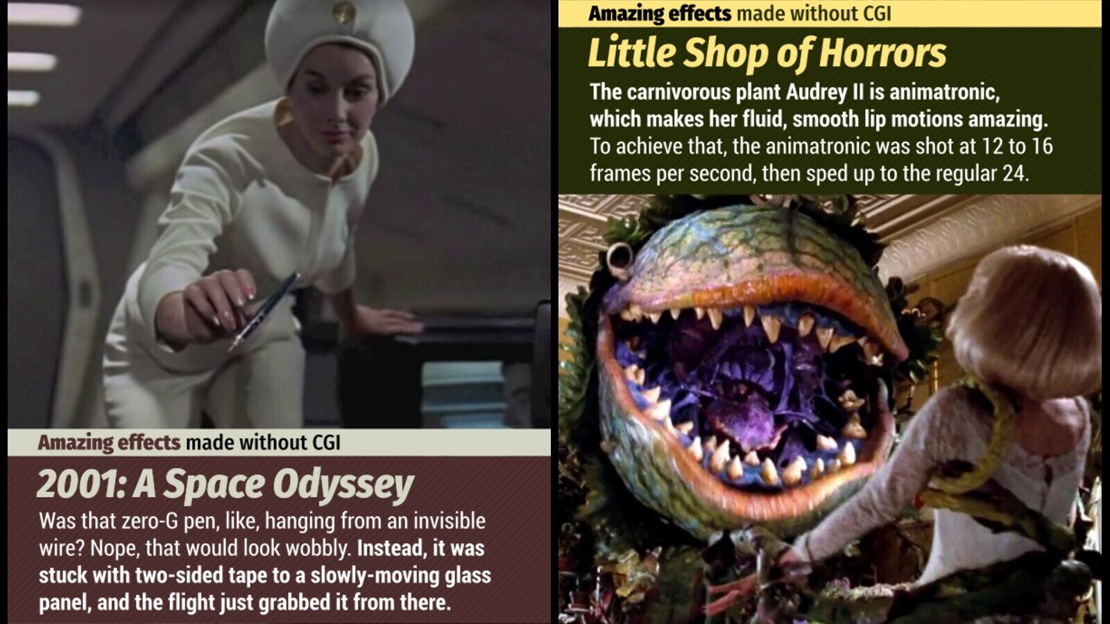 20 Jaw-Dropping Special Effects from the pre-CGI Era | Cracked.com