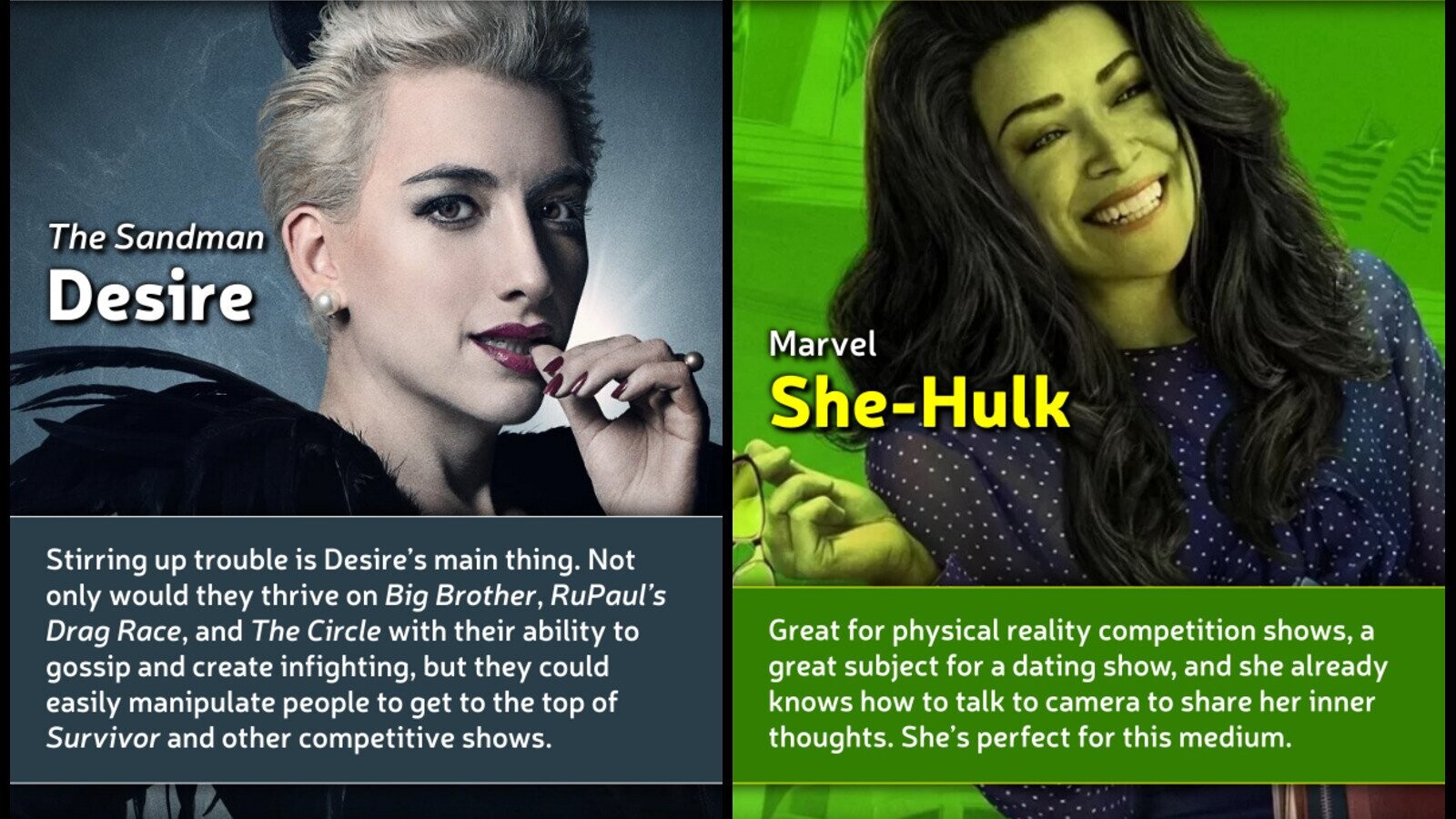 20 Fictional Characters That Would Kill It On Reality TV Shows ...