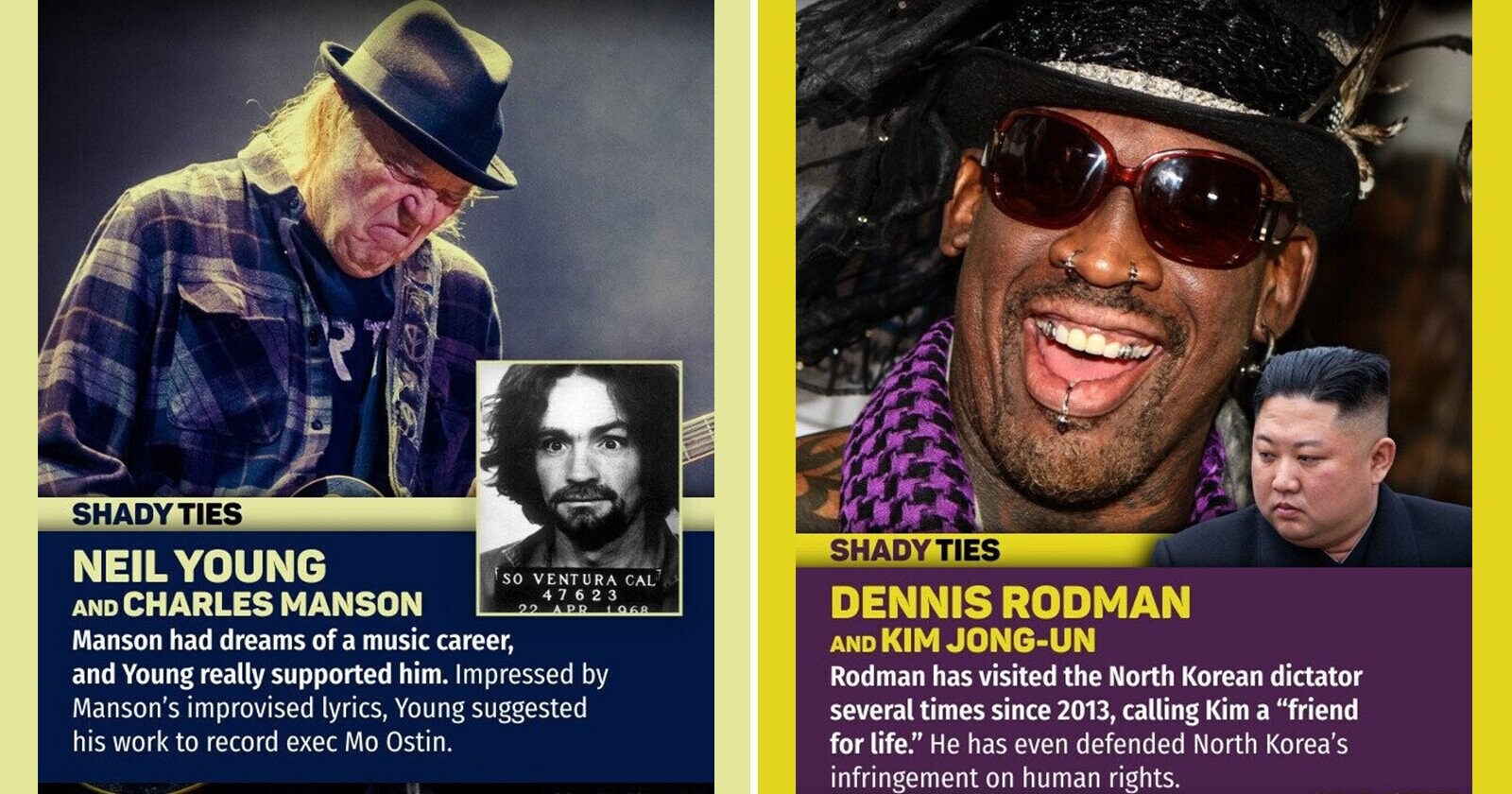 15 Beloved Figures With Shady Ties To Absolute Monsters | Cracked.com