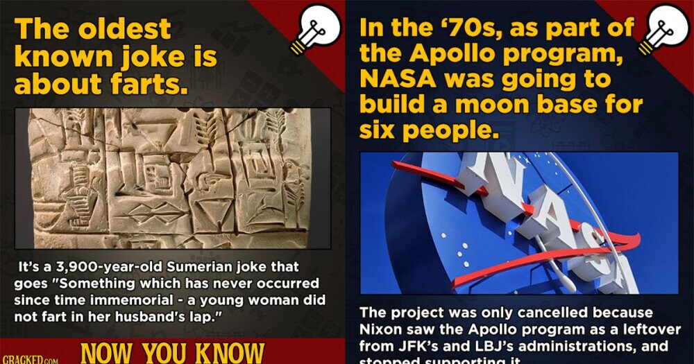 13 Obscure Movie, Science, And History Now-You-Know Facts | Cracked.com