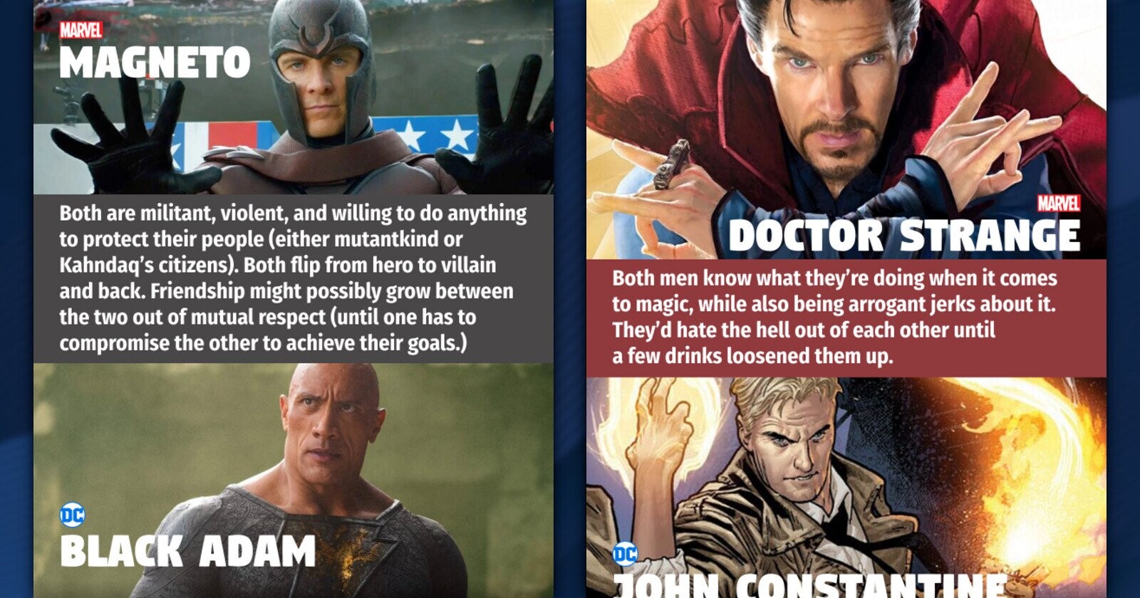 20 Marvel and DC Character Pairs That Would Make Perfect Frenemies ...