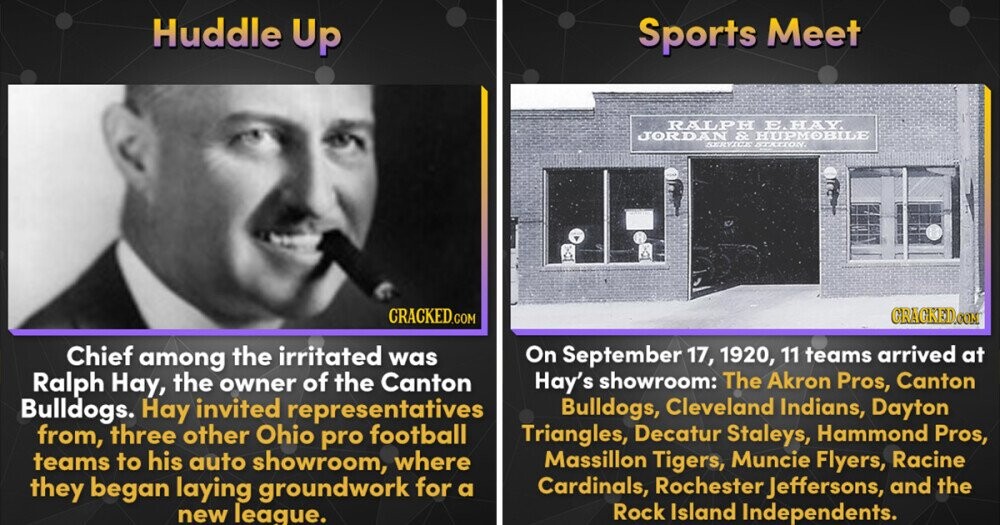 What's The Deal: The Founding of the NFL | Cracked.com