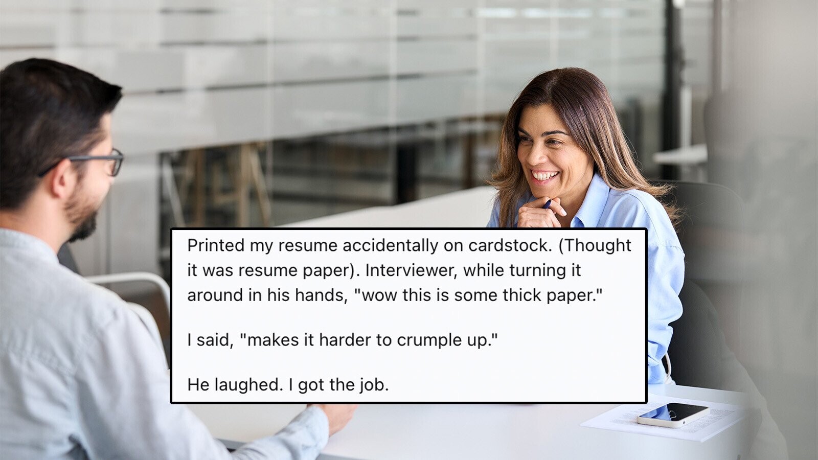 33 Jokes People Told at a Job Interview | Cracked.com