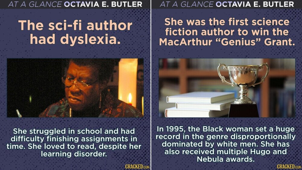 At A Glance: 13 Legendary Octavia E. Butler Facts | Cracked.com