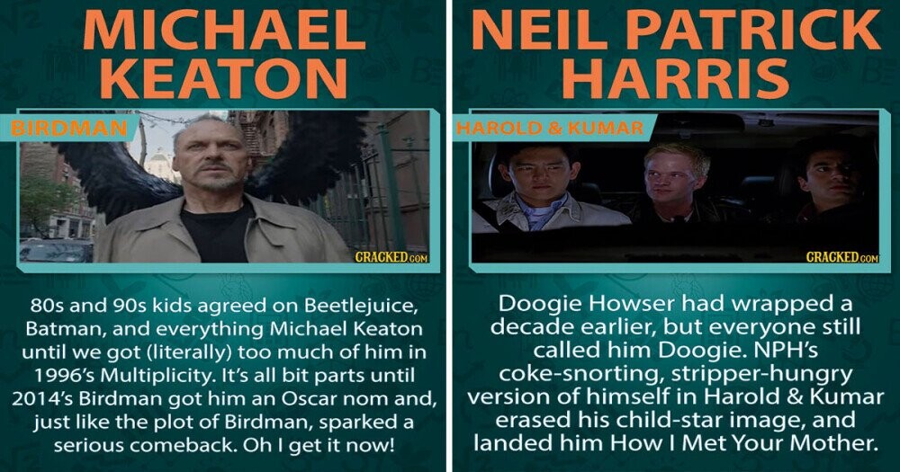 15 Actors Whose Dying Careers Were Revived By One Role | Cracked.com