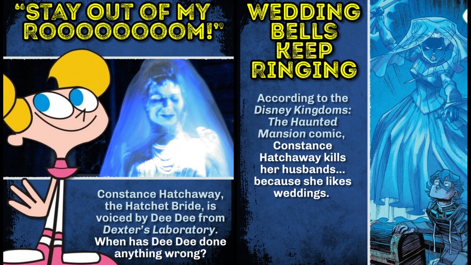 15 Facts About the Hatchet Bride from Disney's Haunted Mansion (And Why ...