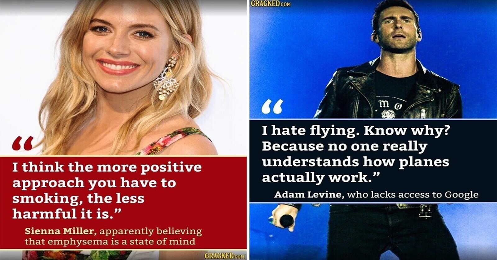 28 Random and Ridiculous Quotes From Famous Folks | Cracked.com