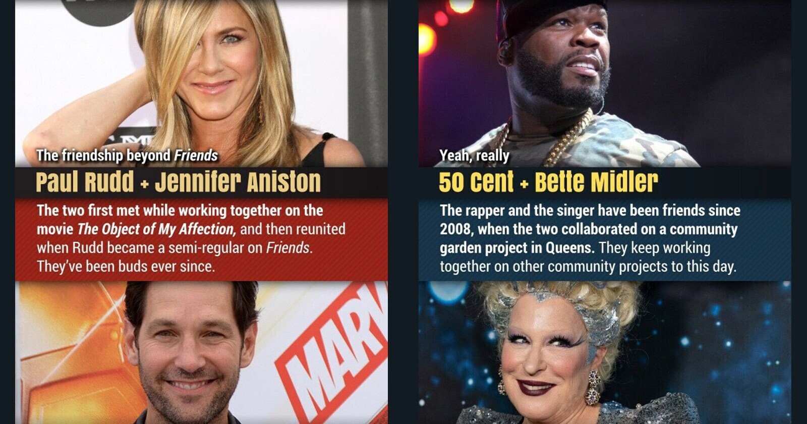 36 Surprising Celebrity Friends and Family Members | Cracked.com