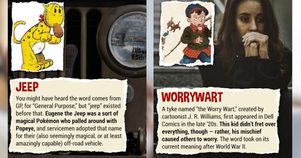 17 English Words And Expressions That Come From Comics & Cartoons ...