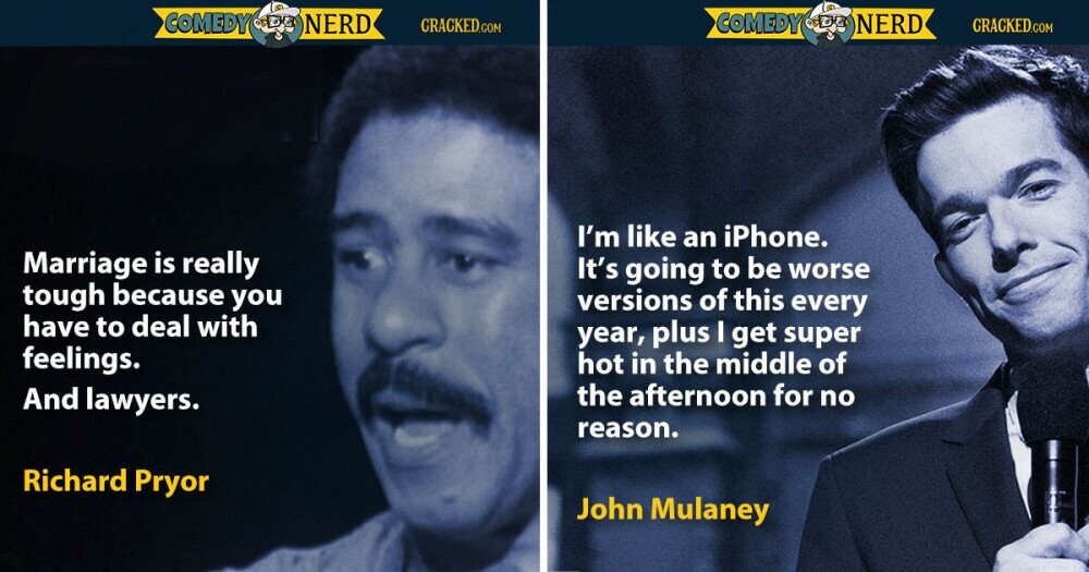 14 Jokes That Belong In The Comedy Hall Of Fame | Cracked.com