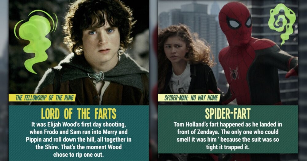 15 On-Screen And Behind-the-Scenes Tales Of Movie Farts | Cracked.com