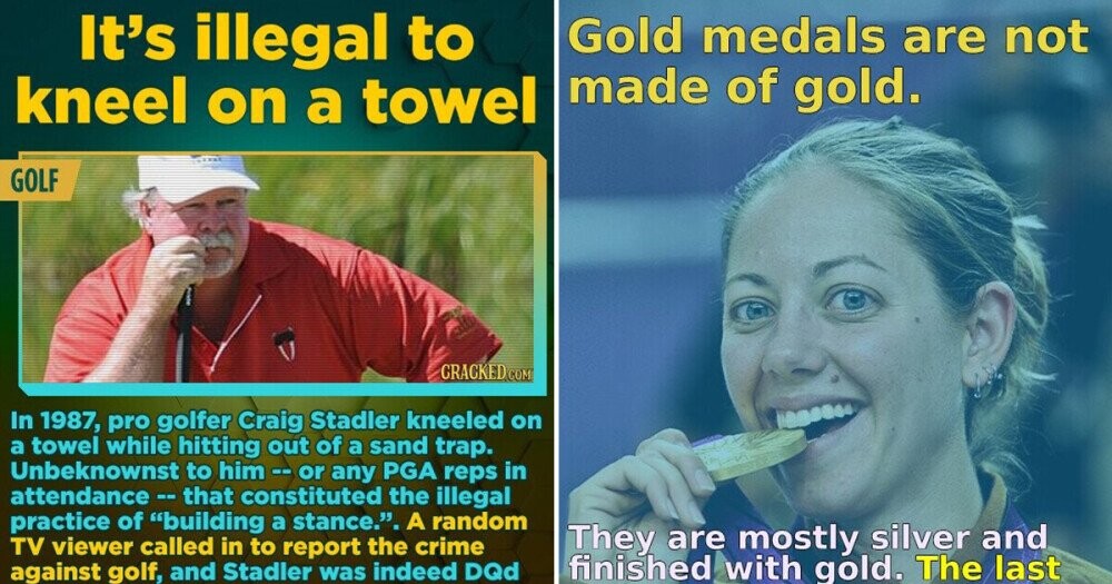 31 Fascinating Facts from the World of Sports | Cracked.com