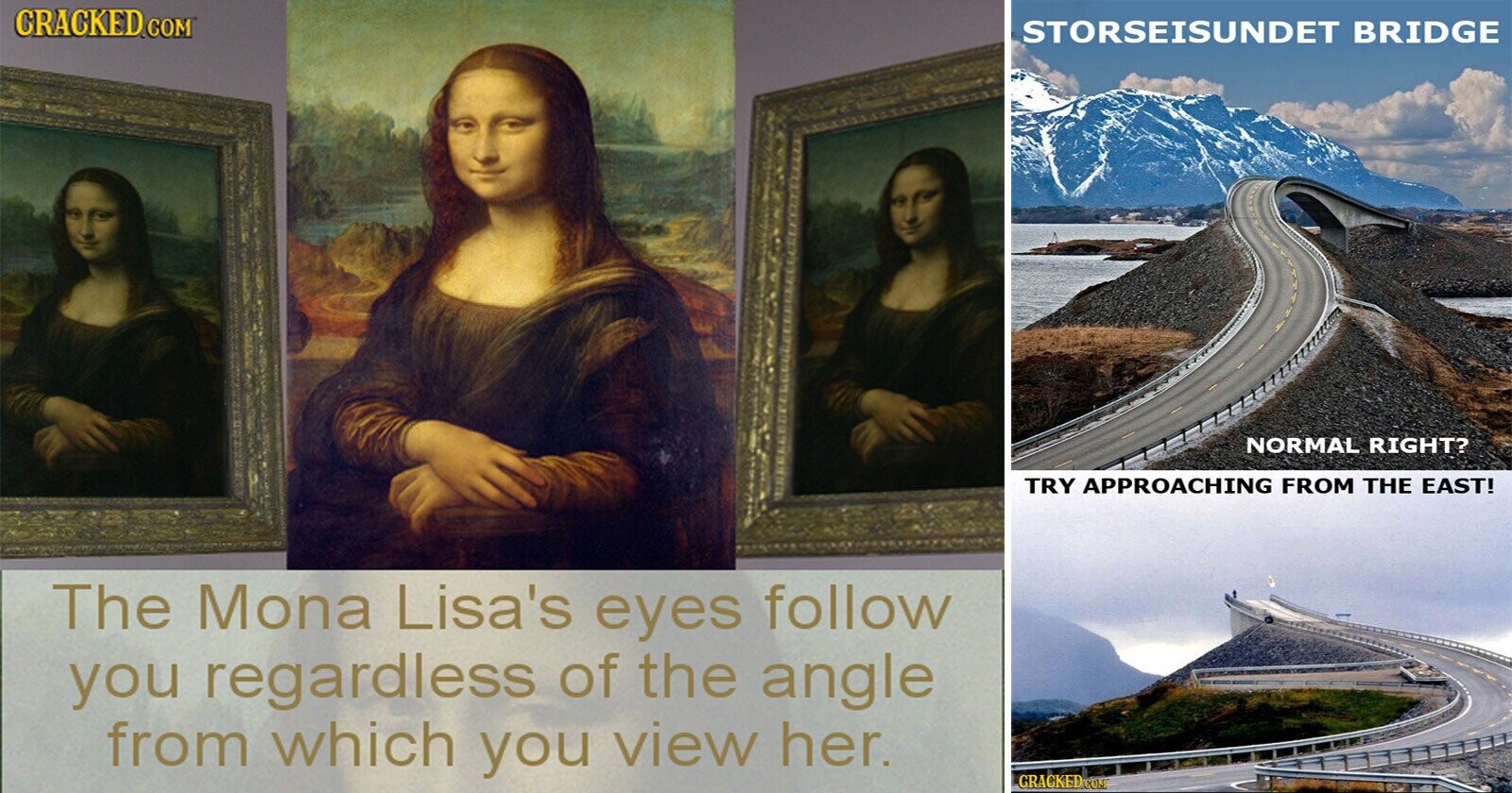 22 Perspective Smashing Looks At Famous Places And Things | Cracked.com