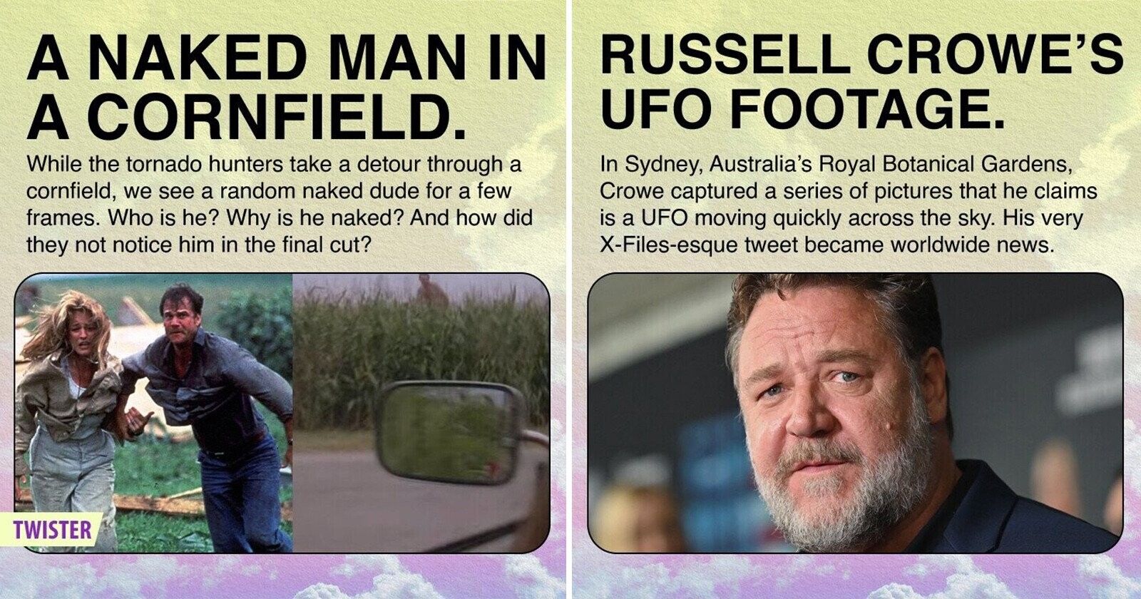 11 Confusing, Freaky, Or Downright Goofy Things Accidentally Caught on ...