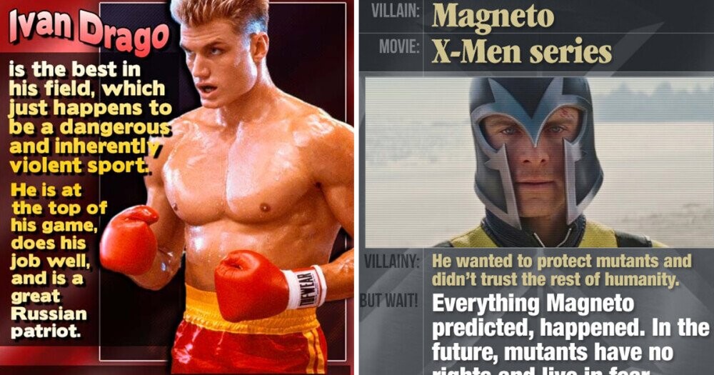 26 Movie Villains Who Deserve a Second Look | Cracked.com