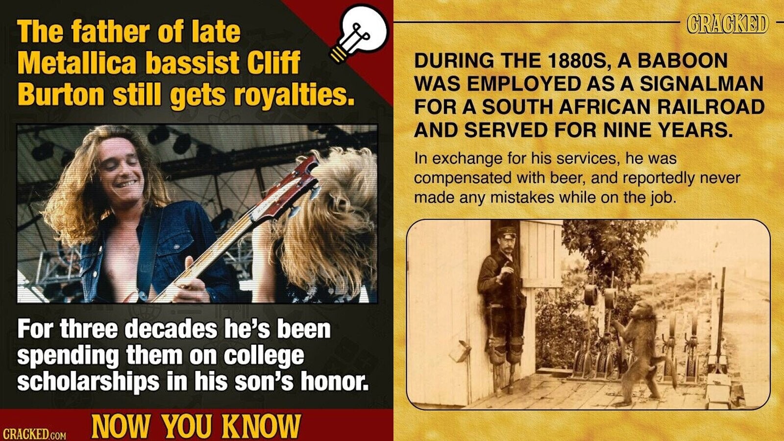 36 Random Bits of Trivia to Help Take the Edge Off | Cracked.com