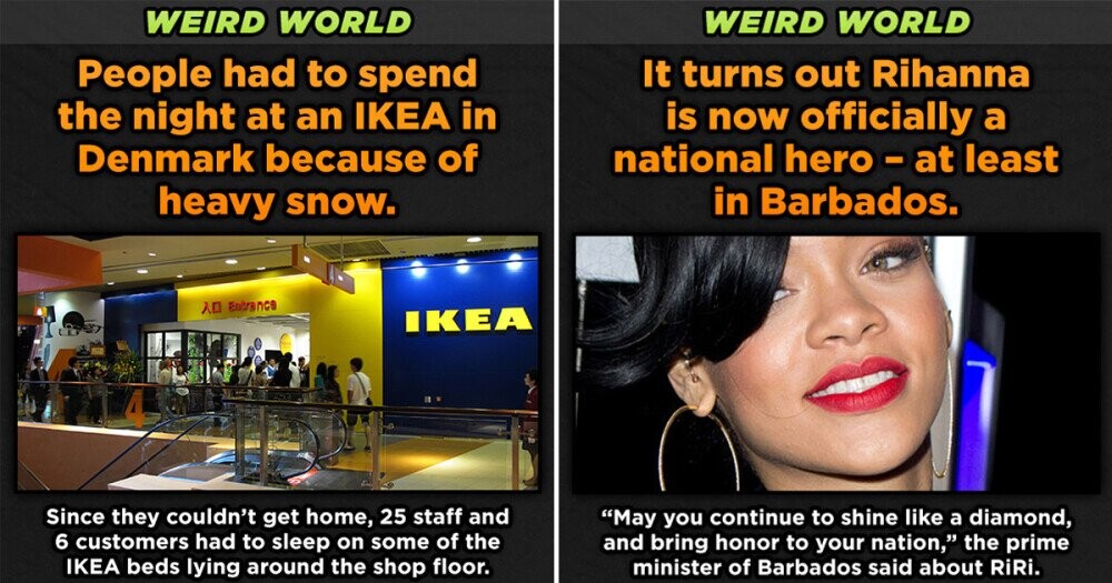 Weird World: 12 Events That Prove The Universe Is A Swirling Bowl Of ...