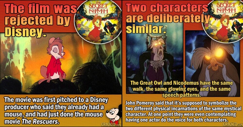 17 Facts About The Classic Animation 'The Secret Of NIMH' | Cracked.com