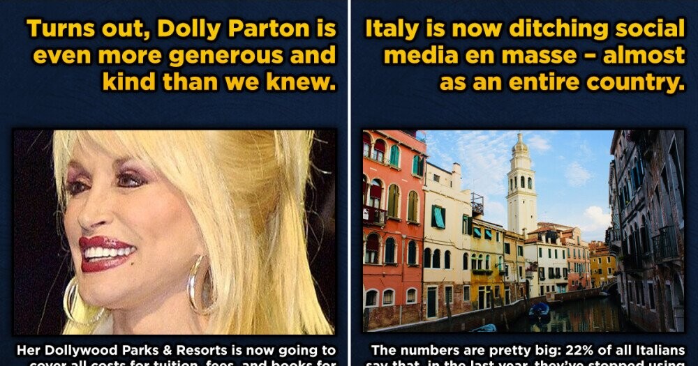 13 Positive Headlines To Make Us Forget About The Latest News Cycle ...
