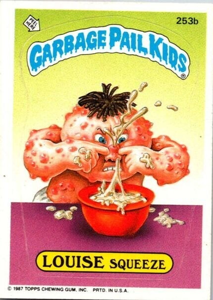 The Most Disturbing Garbage Pail Kids Cards That Scarred Me Forever ...