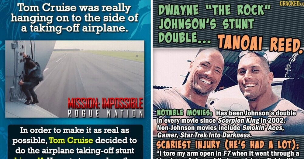 31 Crazy Hollywood Stunts and the People Who Pull Them Off | Cracked.com