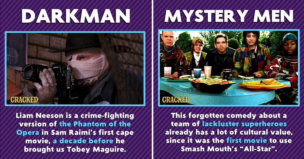 14 Forgotten Superhero Movies That Deserve A Second Look | Cracked.com