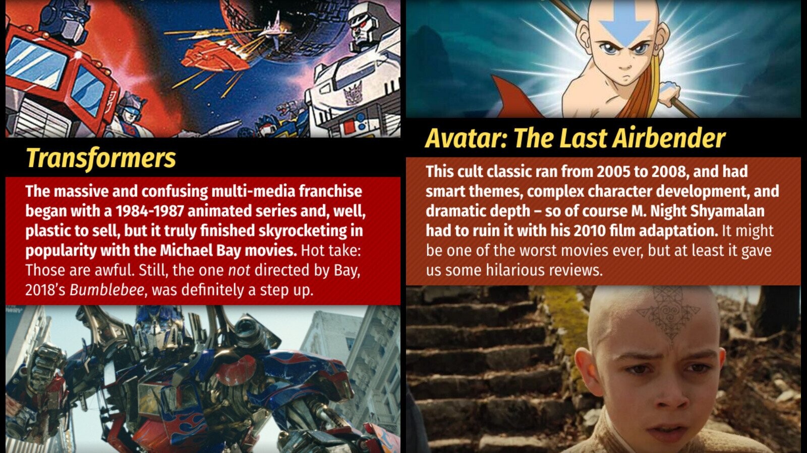 20 Live-Action Adaptations of Cartoons: Then vs. Now | Cracked.com