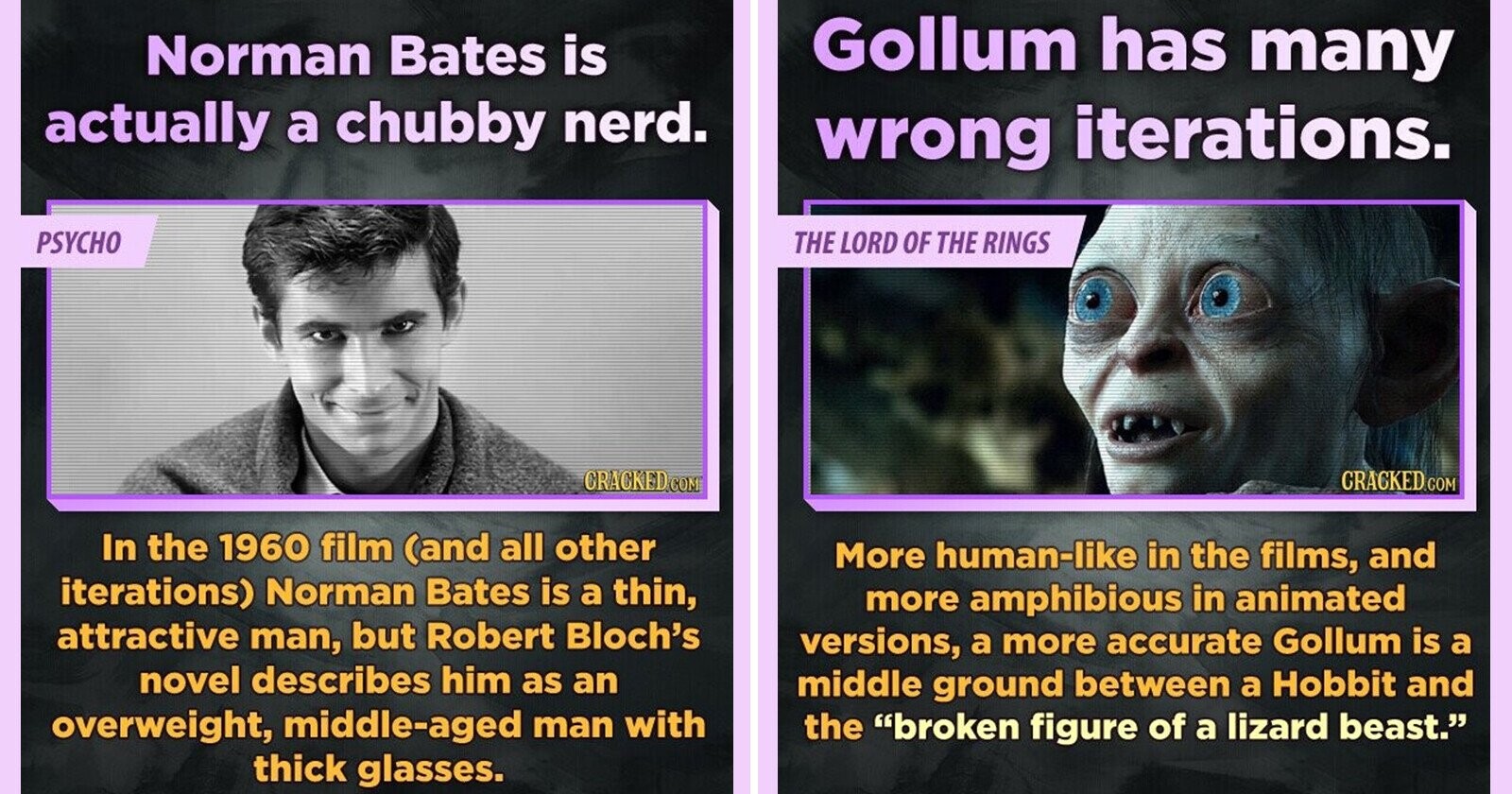 15 Iconic Monsters As Described in the Script Vs. How they Appear On ...