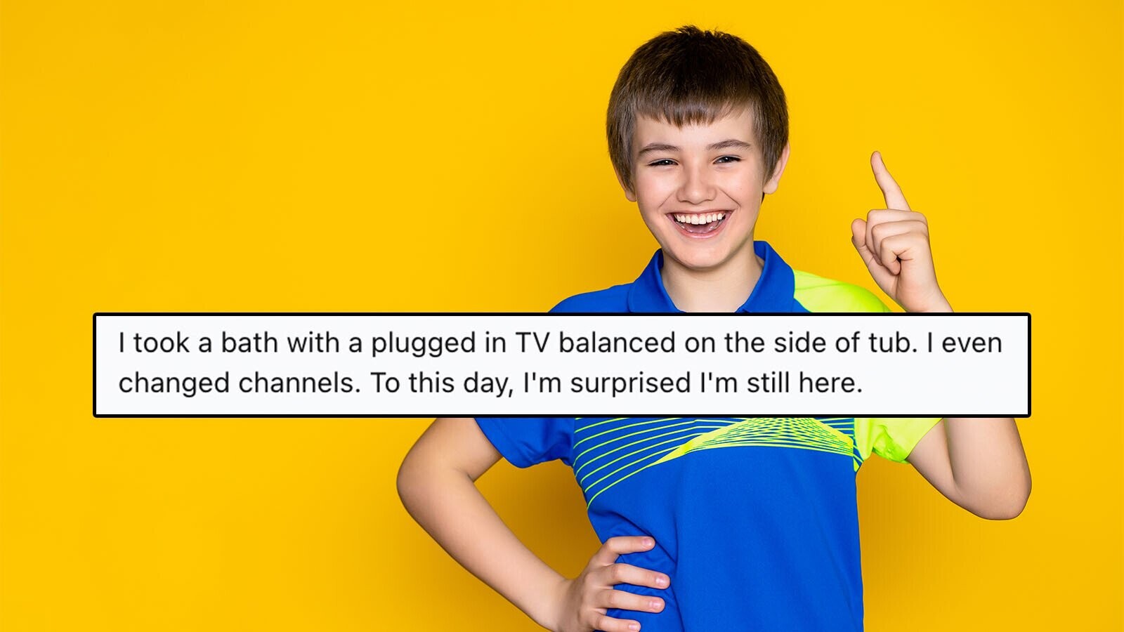 32 of the Craziest Things People Did as Children | Cracked.com