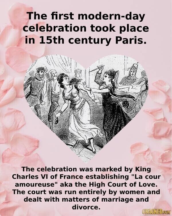 20 Incredibly Strange Trivia Nuggets About Valentine's Day | Cracked.com