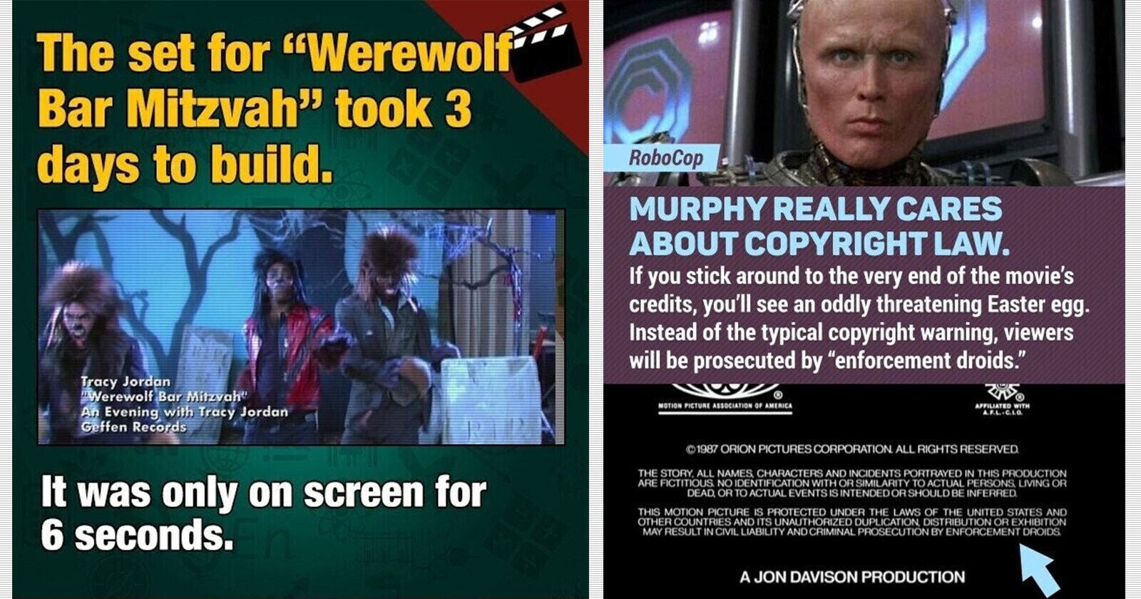 40 Random Bits of TV and Movie Trivia to Chisel Into Hollywood ...