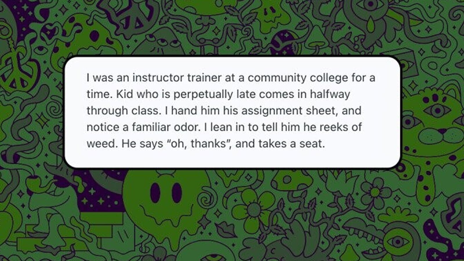 31 Times the Class Clown Made the Teacher Laugh | Cracked.com