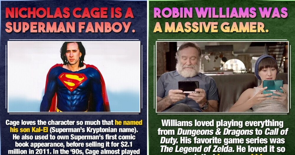 15 Hollywood Stars Who Happen To Be Huge Nerds | Cracked.com