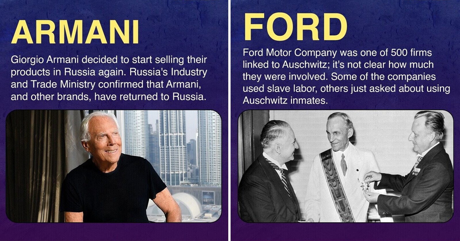 15 Times Big Companies You Know Snuggled Up To Evil Regimes | Cracked.com