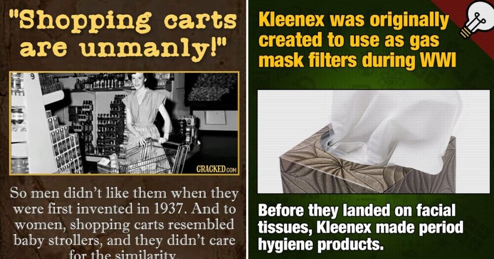 26 Inventions With Absolutely Wild Origin Stories | Cracked.com