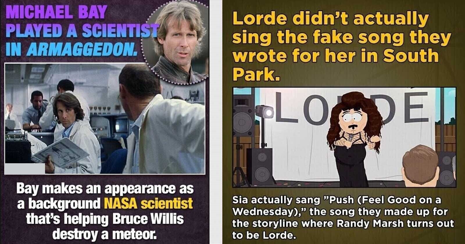 39 Random Bits of Pop-Culture Trivia We Accidentally Dropped Into an ...