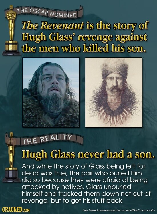 23 Oscar Winning Movies That Got Their "True Story" All Wrong | Cracked.com