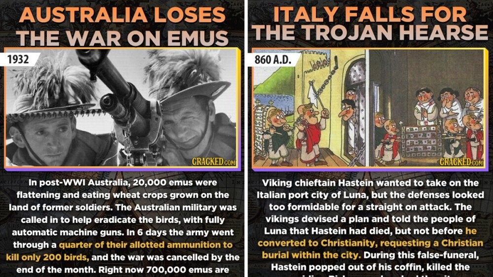 13 Embarrassing Military Blunders From History | Cracked.com