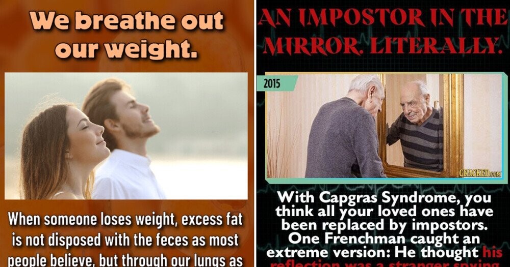 30 Bizarre Medical Facts That Sound Like B.S. (But Aren’t) | Cracked.com