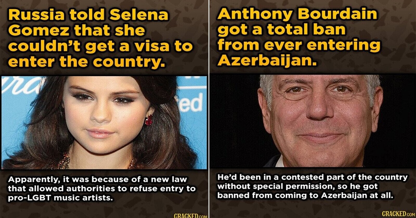 15 Celebs We Didn T Know Got Banned From Other Countries Cracked