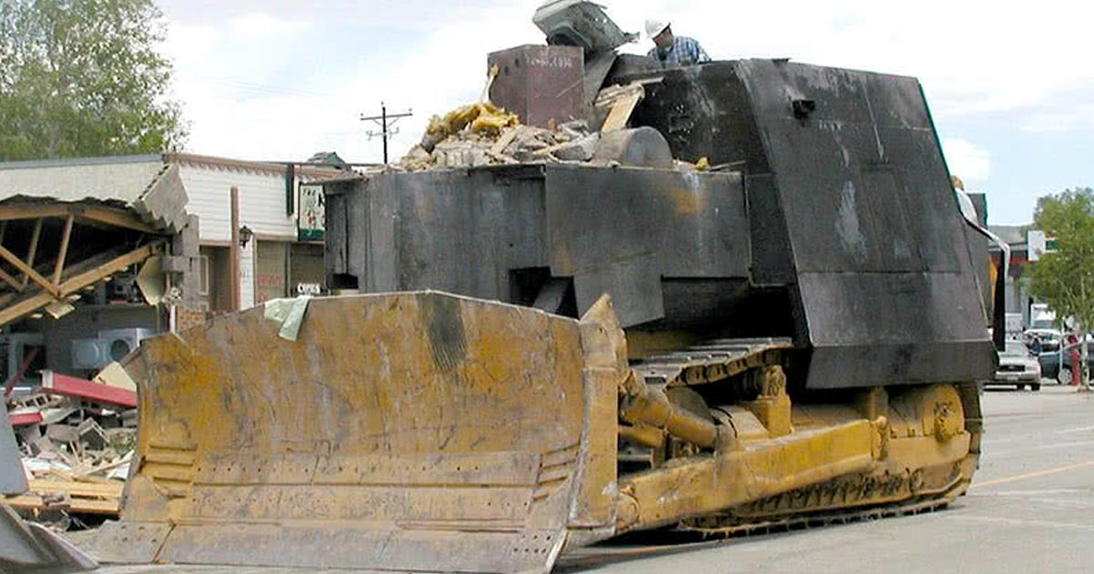 What It's Like When Your Town Is Attacked By A 'Killdozer' | Cracked.com