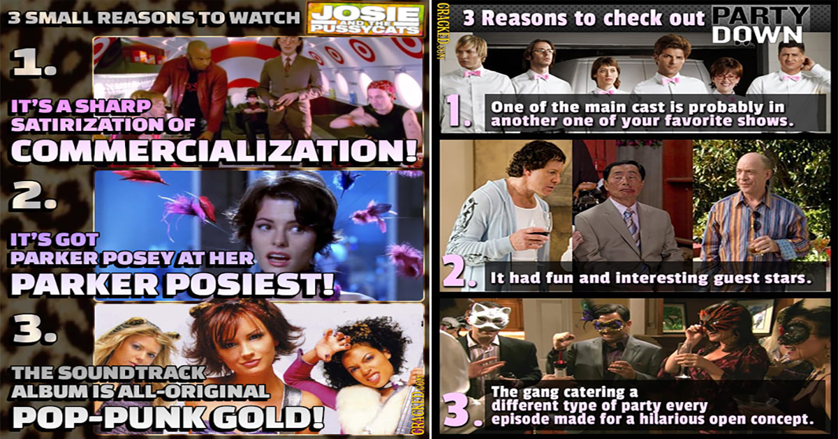 20 Underrated Things & Three Reasons To Check Them All Out | Cracked.com