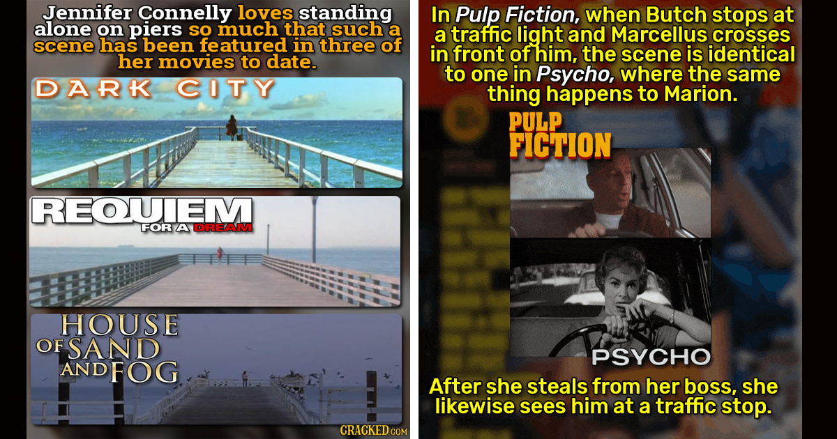 13 Identical Scenes In Different Movies And Shows | Cracked.com