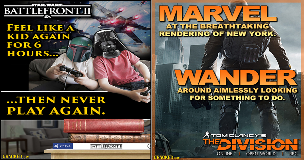 21 Video Game Ads And Packages That Tell Painful Truths | Cracked.com