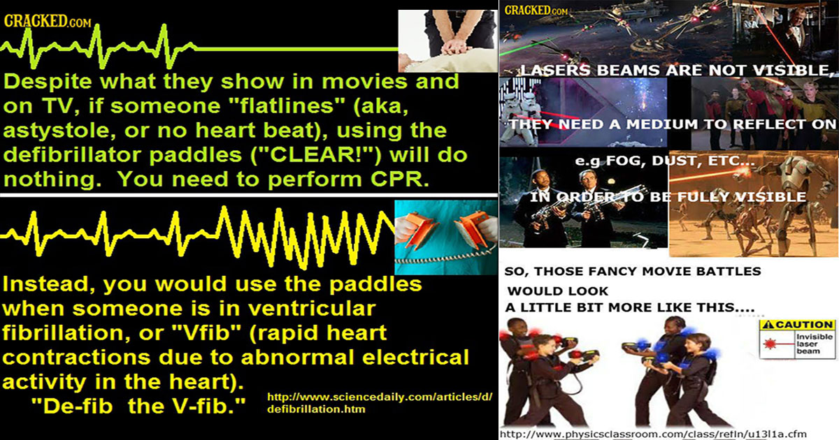 15 Science Myths Out There (Thanks To Pop Culture) | Cracked.com