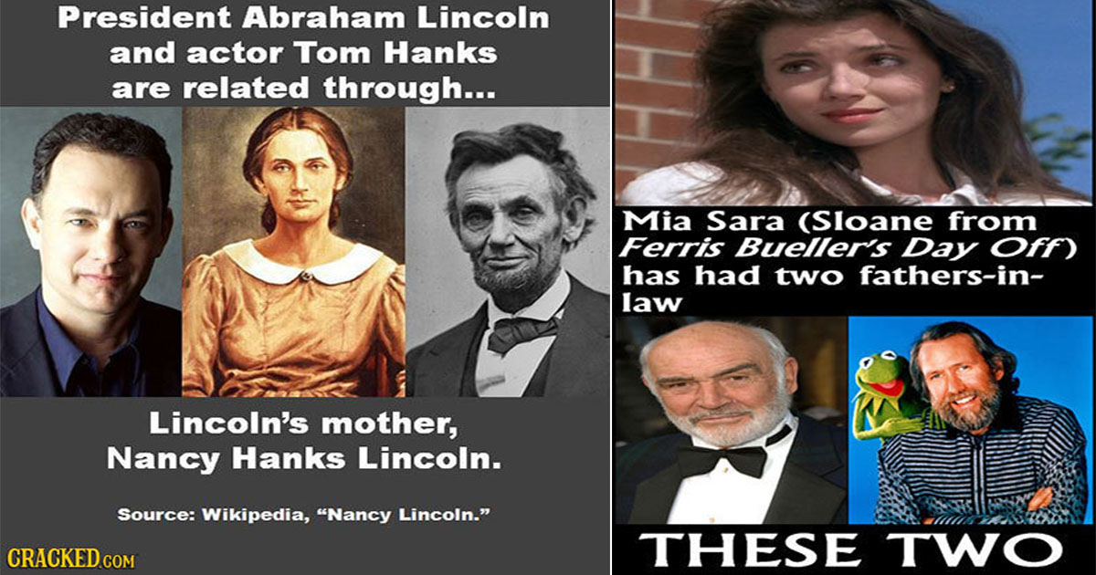 21 Famous Family Connections Of Famous People | Cracked.com